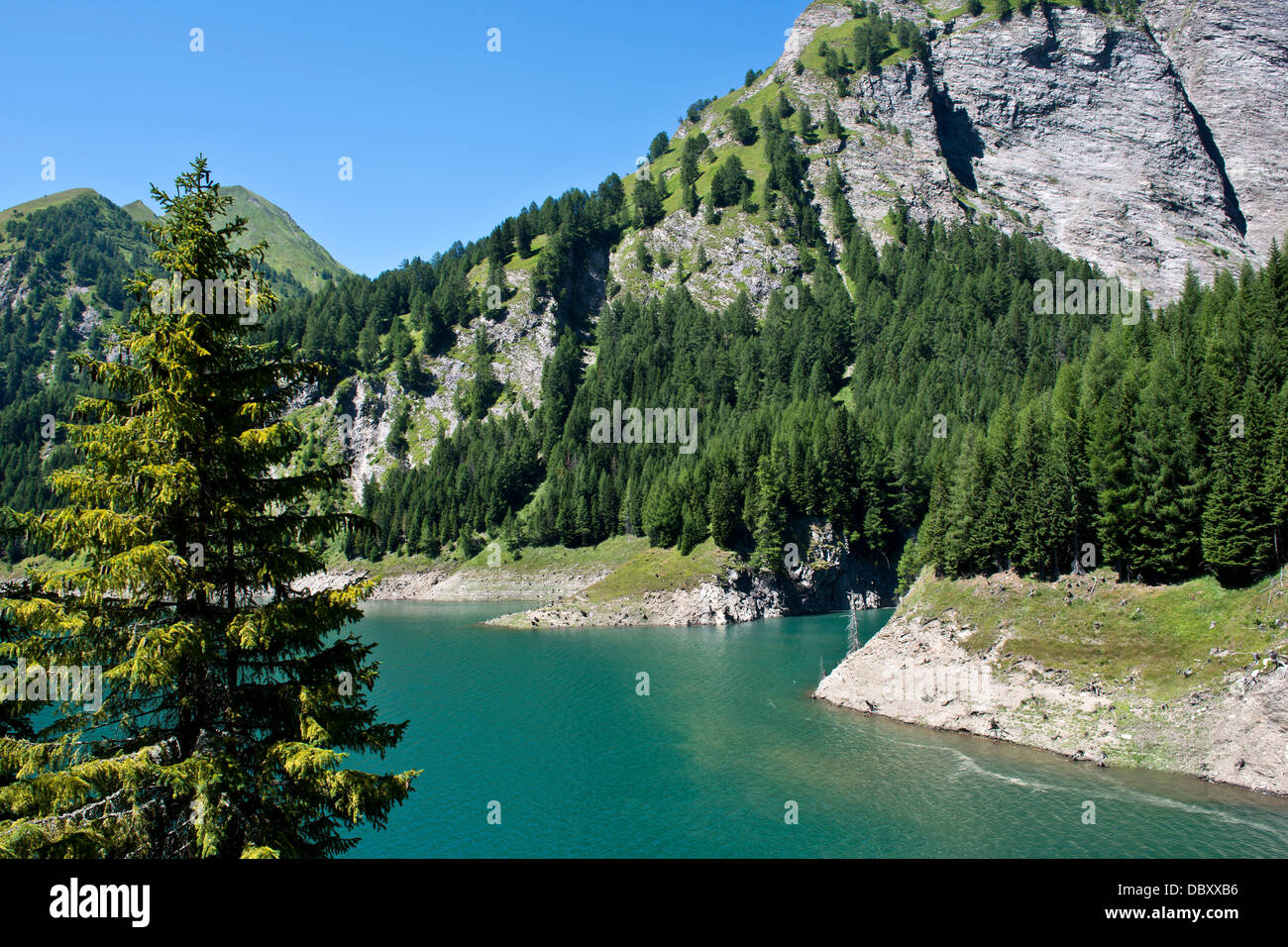 Luzzone lake hi-res stock photography and images - Alamy