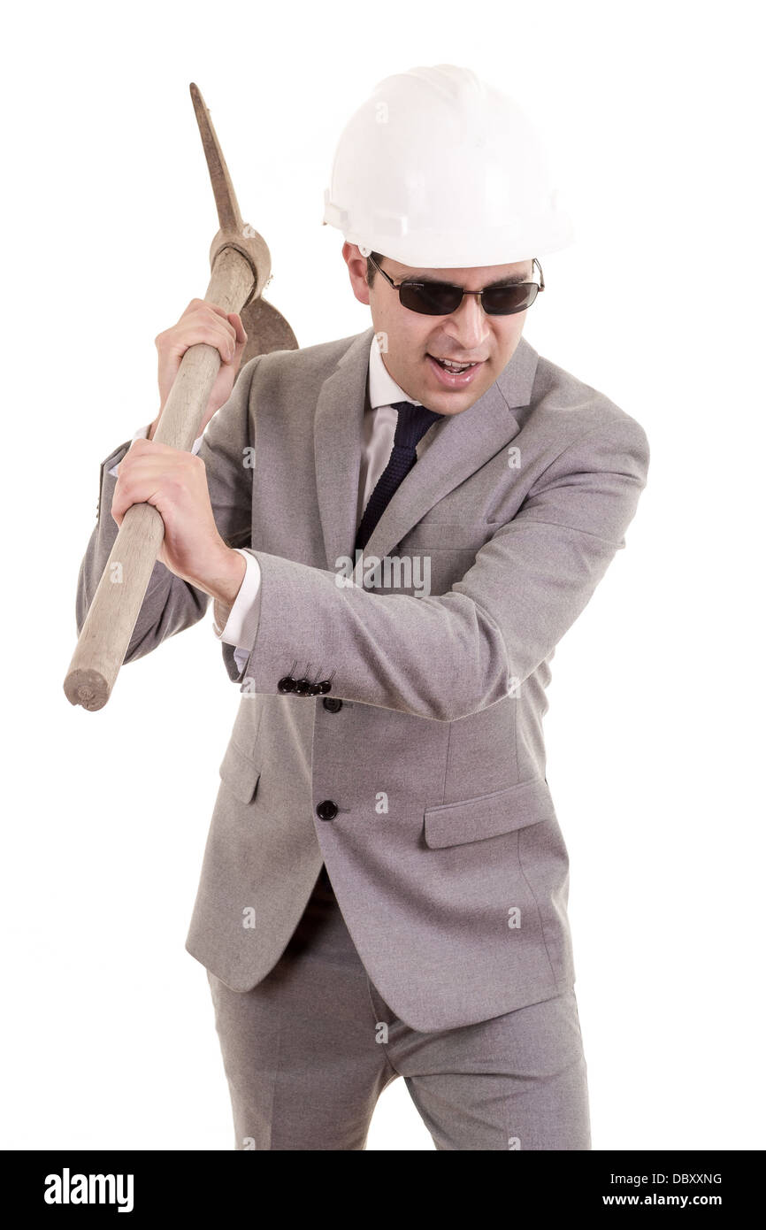 Pick axe man hi-res stock photography and images - Alamy