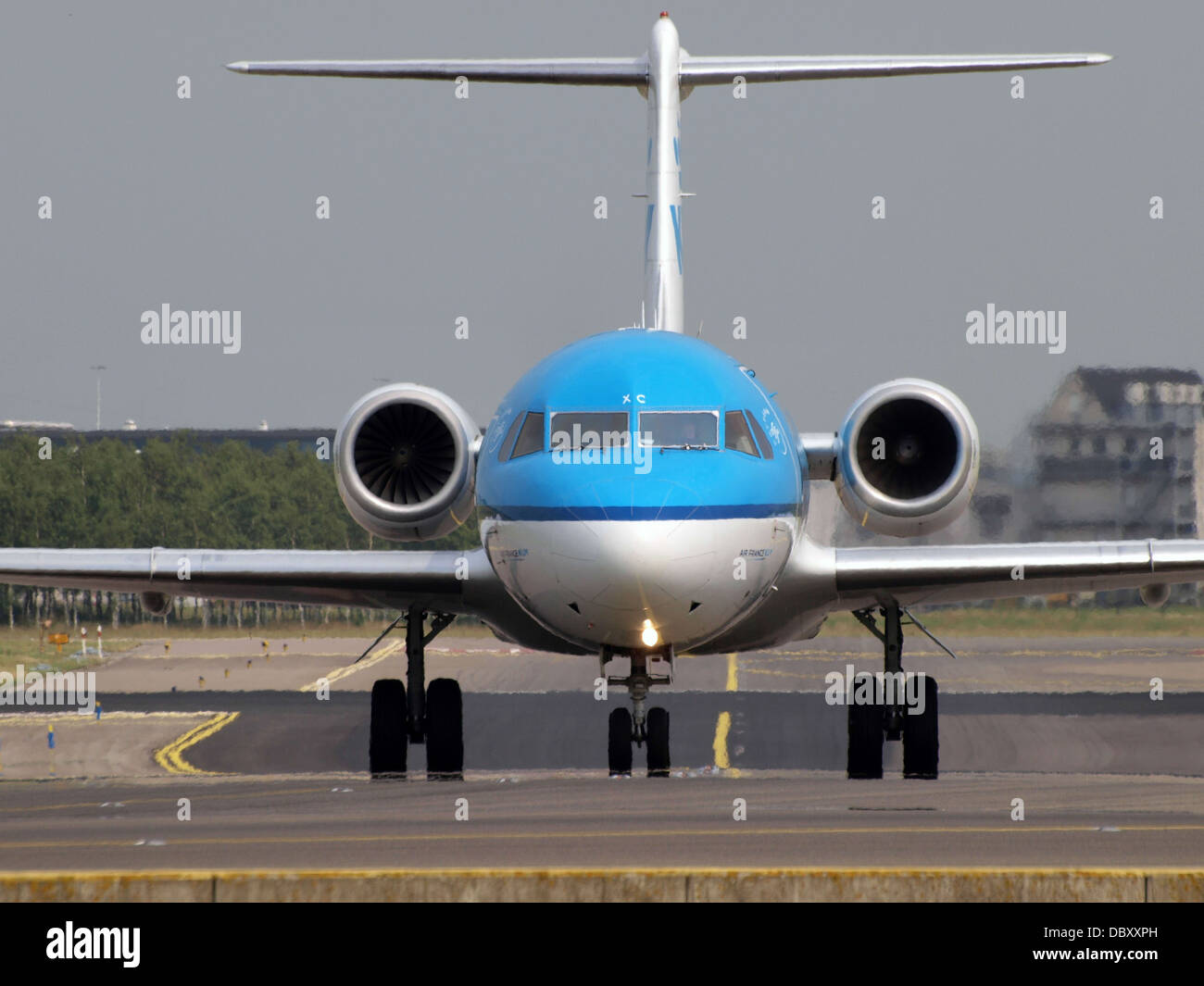 PH-WXC is a Fokker F70 aircraft operated by KLM Cityhopper. This ...