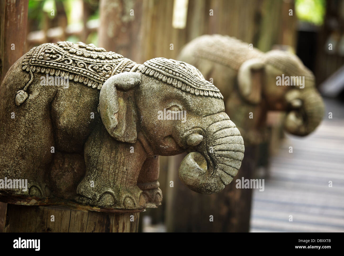 stone elephant statue Stock Photo - Alamy