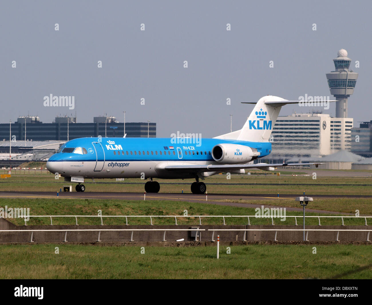 PH-KZR is a Fokker F70 aircraft operated by KLM Cityhopper. It is a ...