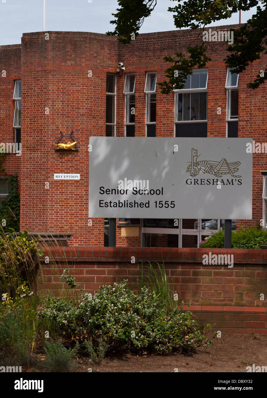Greshams Gresham’s school Holt Norfolk Stock Photo - Alamy