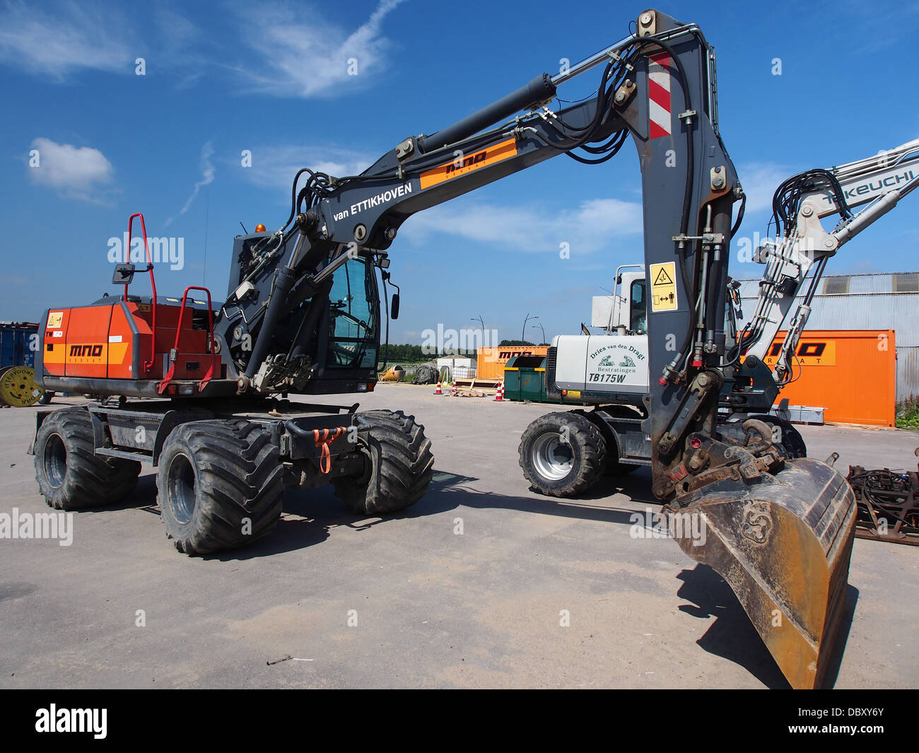 The Terex TW160 is a versatile wheel loader, designed for heavy-duty ...