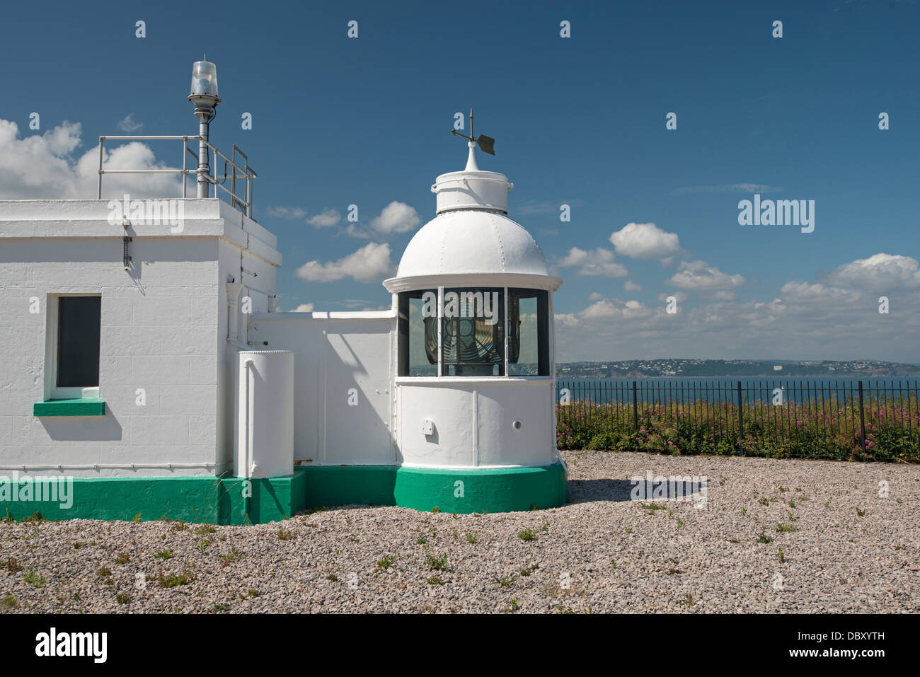 Lighthouse, Berry Head, Devon, England Stock Photo - Alamy