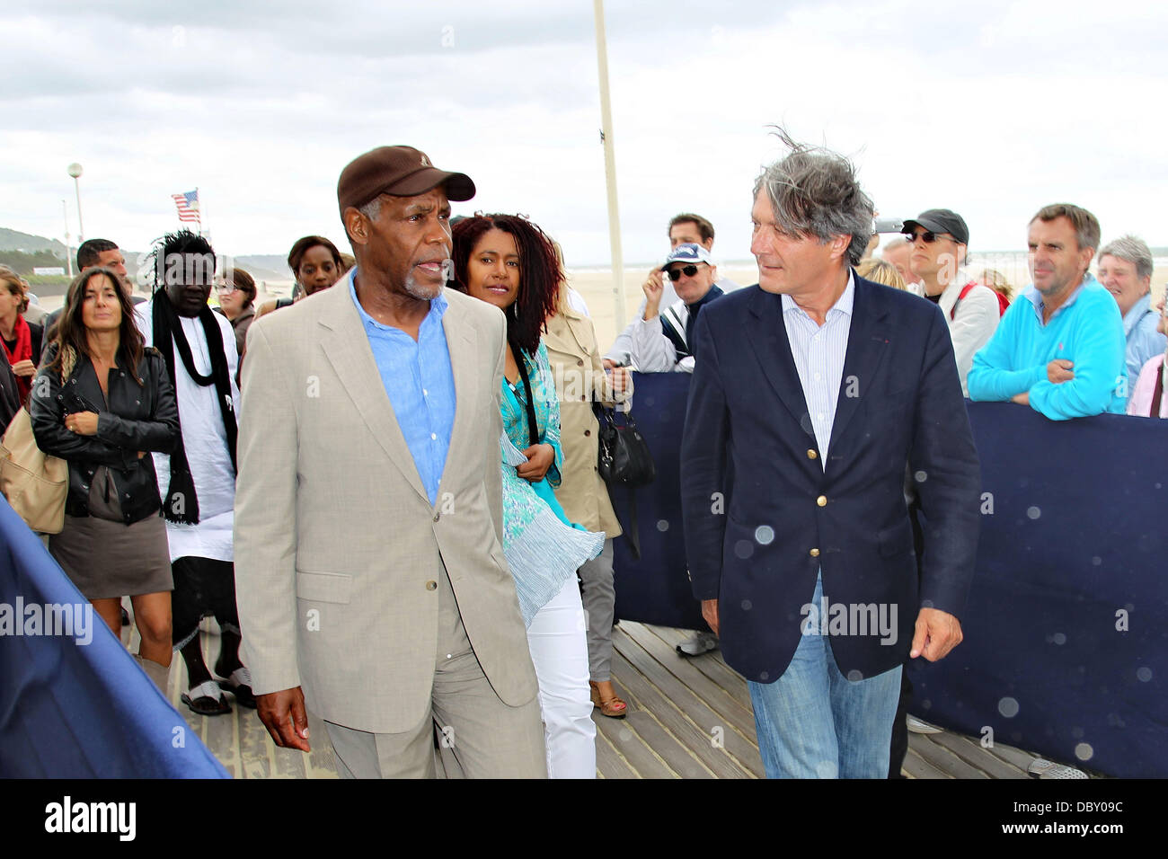 Deauville mayor Philippe Augier and Danny Glover The 37th Deauville ...