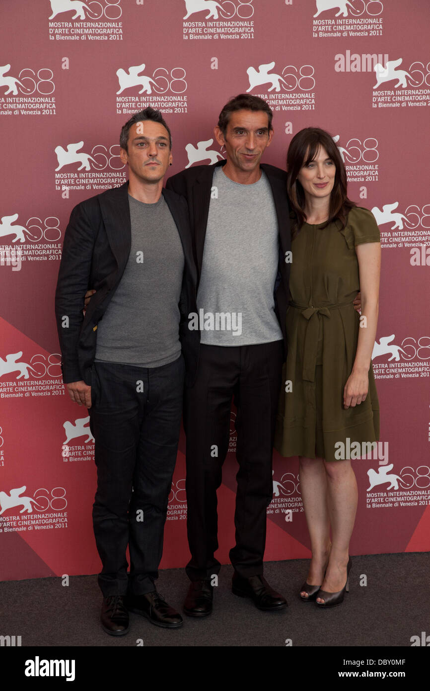 Gabriele Spinelli, director Gian Alfonso Pacinotti and actress Anna ...