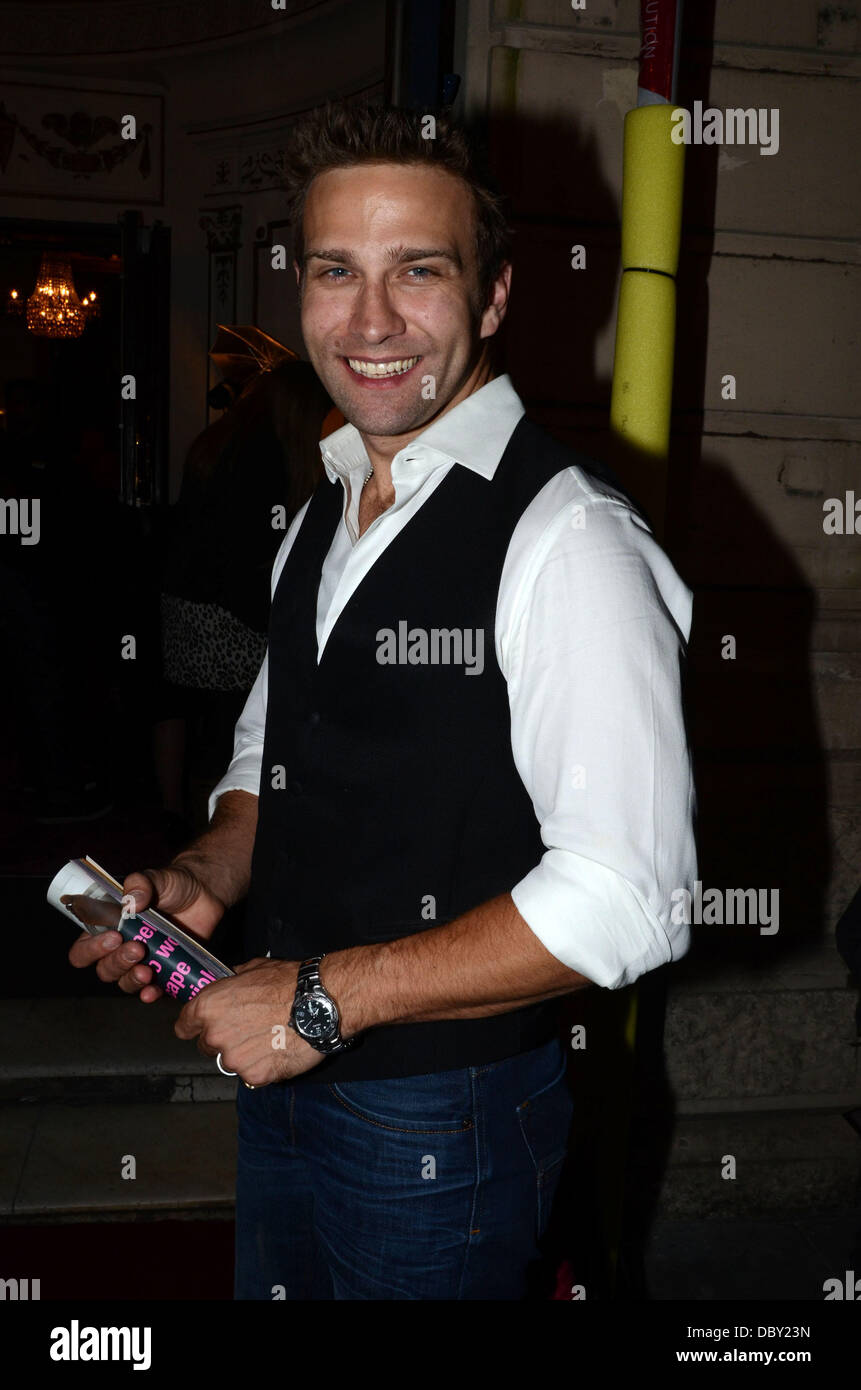 Stefan Booth Respect la Diva at the Garrick Theatre - Arrivals London ...