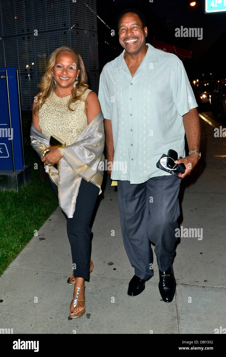 Dave winfield wife tonya winfield hi-res stock photography and images ...