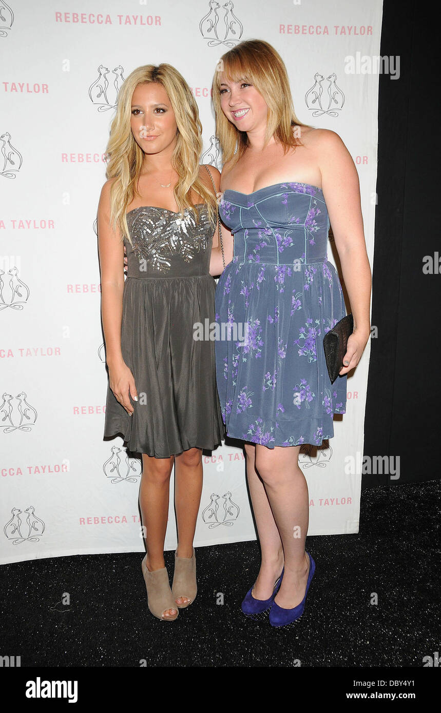 Ashley Tisdale, Jennifer Tisdale Mercedes-Benz New York Fashion Week ...