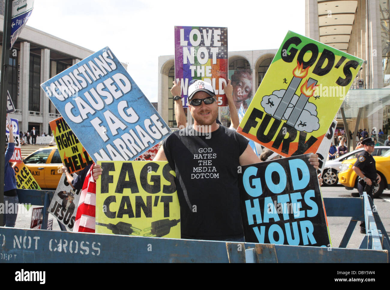 Westboro Baptist Church Protest High Resolution Stock Photography and ...