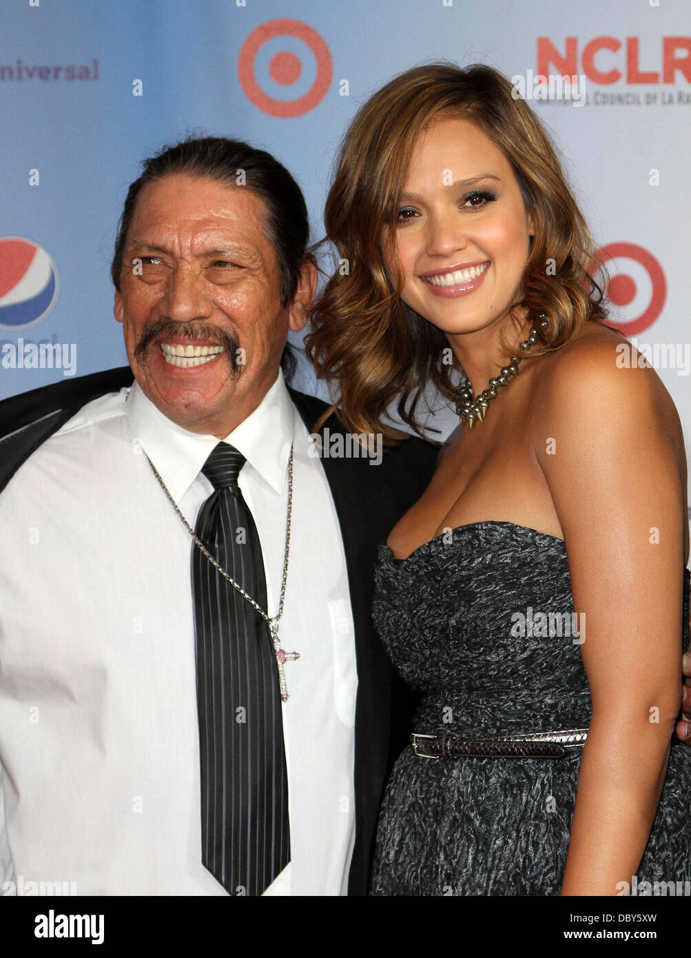 Danny Trejo, Jessica Alba 2011 NCLR ALMA Awards - arrivals Held at The ...