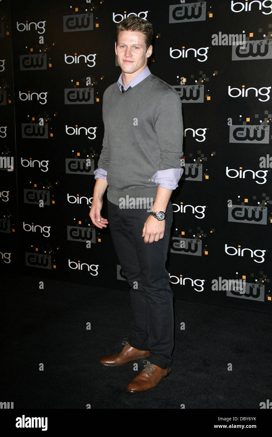 Zach Roering The CW's Premiere Party held at Warner Bros. Studios Lot ...