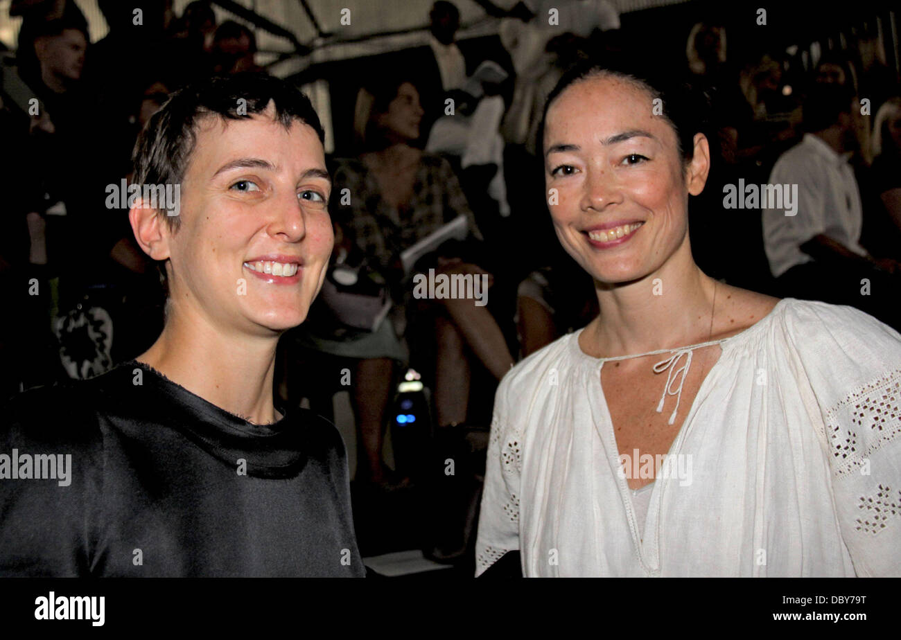 Sarah Lerfel and Cecilia Dean Mercedes-Benz New York Fashion Week ...