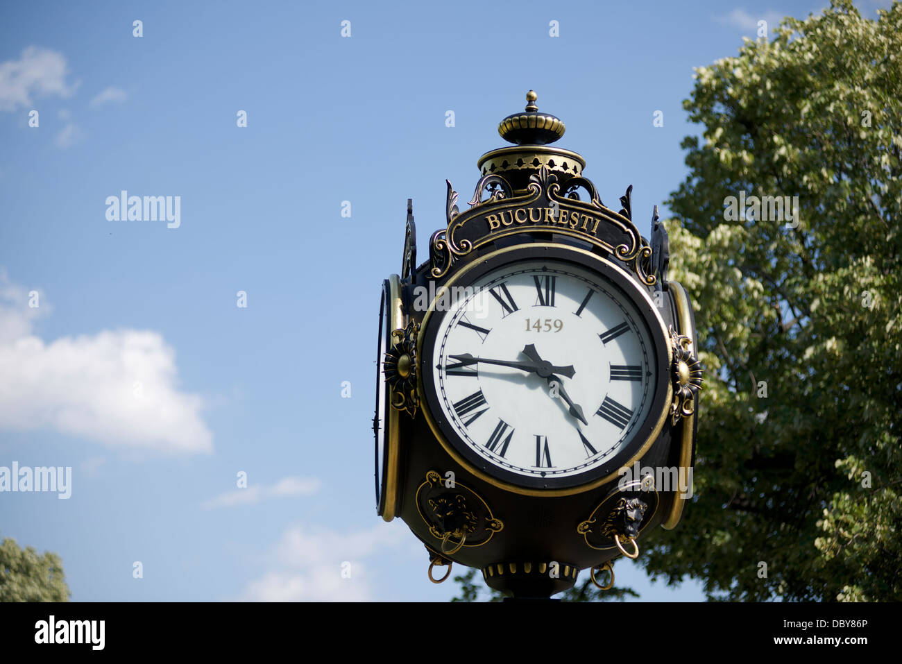 Romanian Clock High Resolution Stock Photography and Images - Alamy