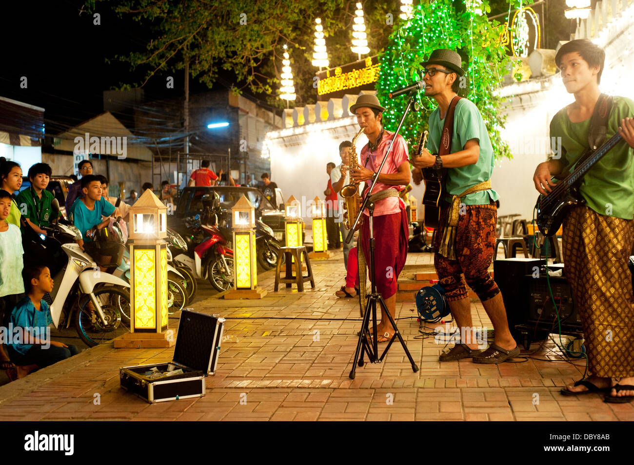 Asian man street festival hi-res stock photography and images - Alamy