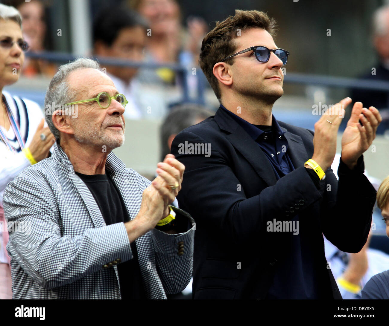 Ron Rifkin and Bradley Cooper The US Open tennis Women's Final match ...