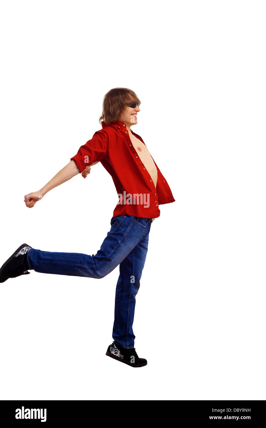 Dancing to the tune Cut Out Stock Images & Pictures - Alamy
