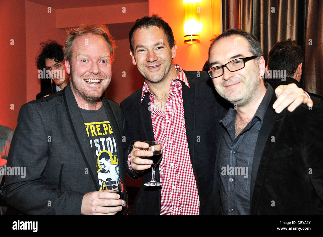 Comedians Peter Hellier, Anthony Lehman and Justin Hamilton, at the ...
