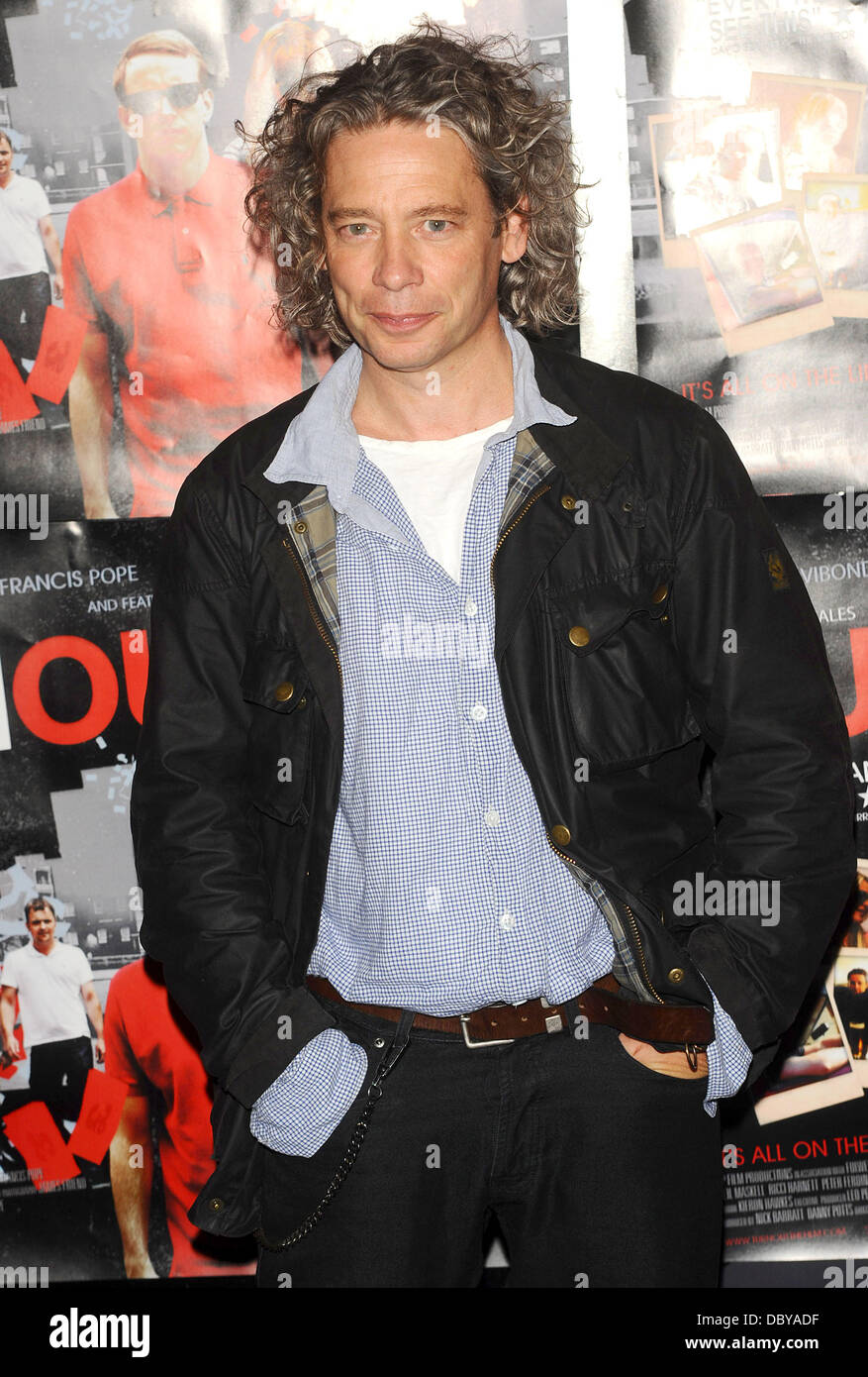 Dexter Fletcher at the UK film premiere 'Turnout' shown at the Genesis ...