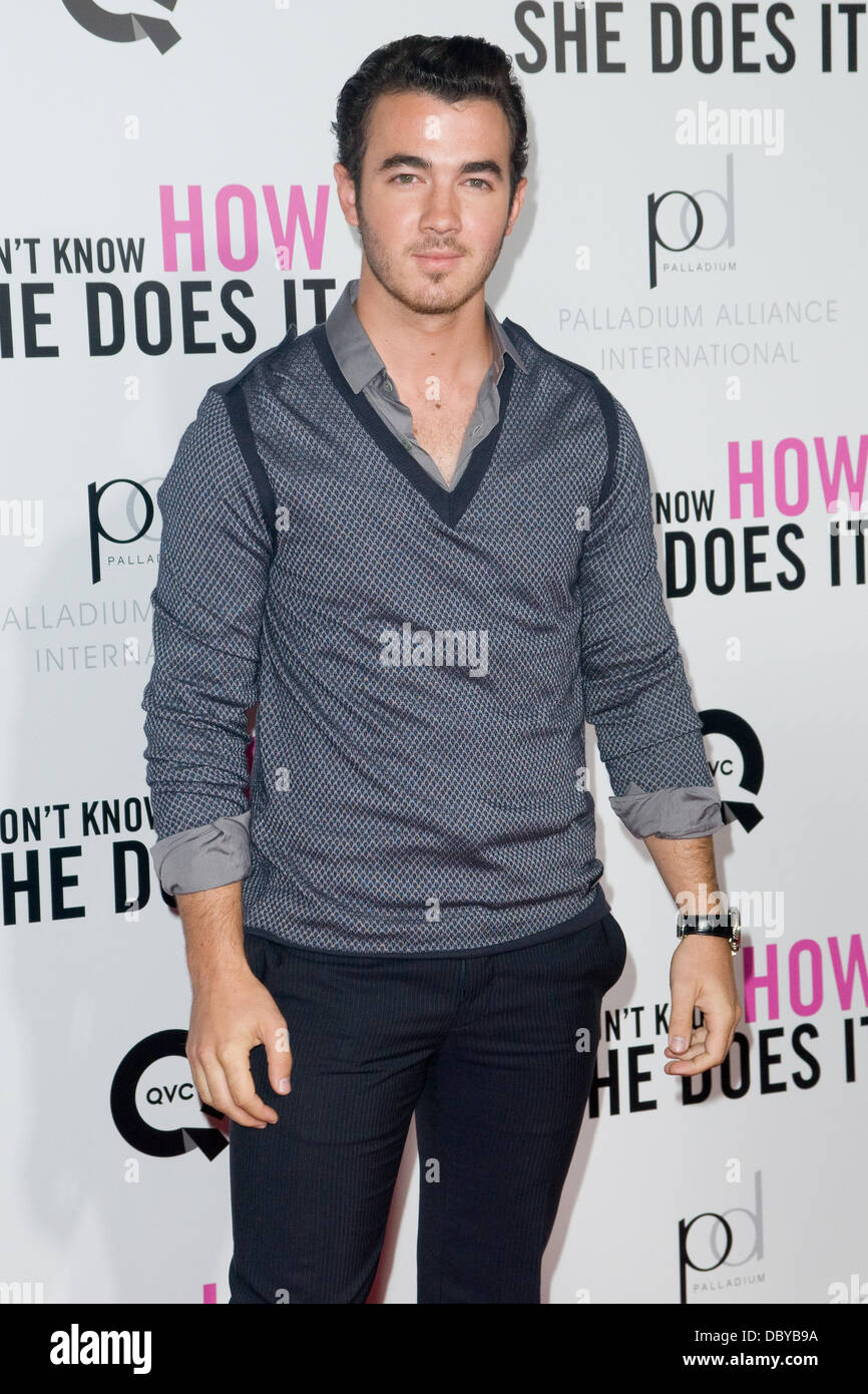 Kevin Jonas New York premiere of 'I Don't Know How She Does It' held at ...