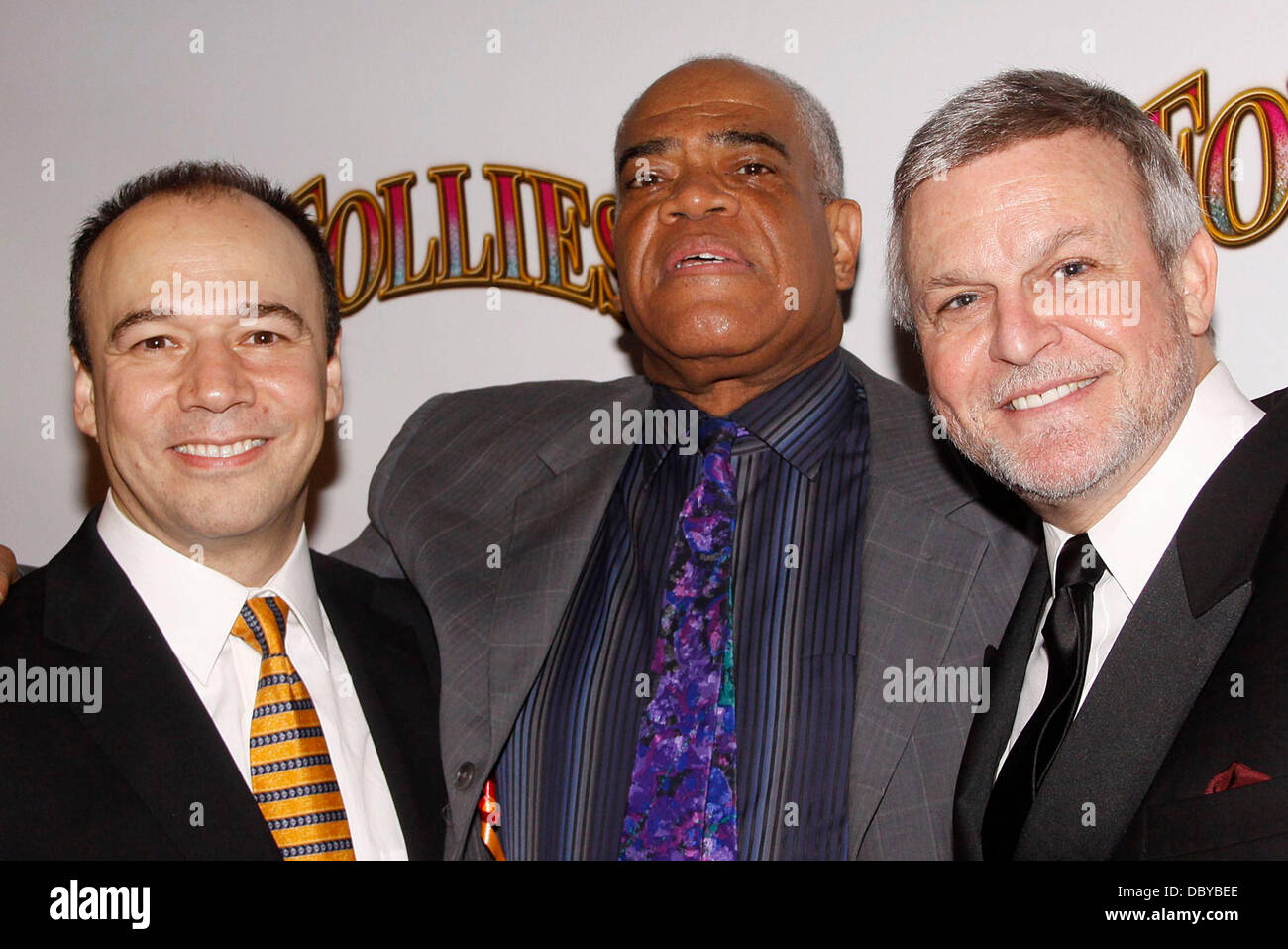 Danny Burstein, Frederick Strother and Ron Raines Opening night after ...