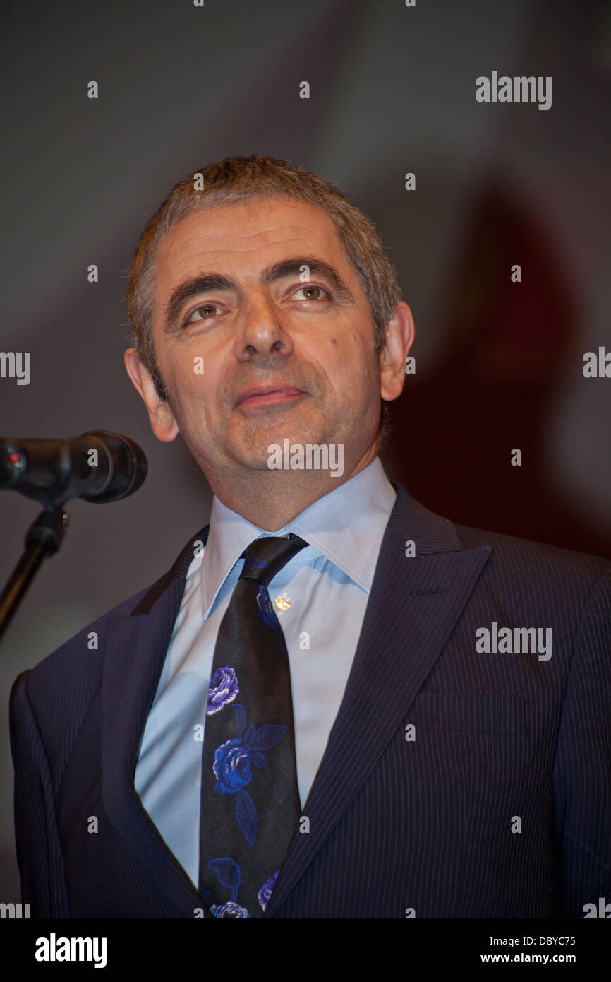 Rowan Atkinson 'Johnny English Reborn' Russian Premier at the Oktyabr ...