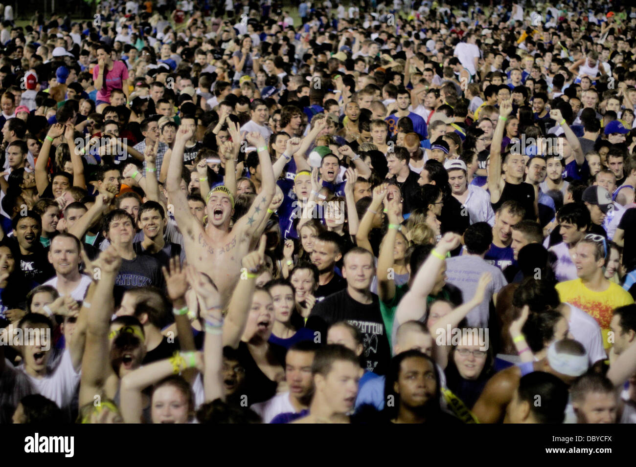The annual water balloon fight at the University of Kentucky has set a ...