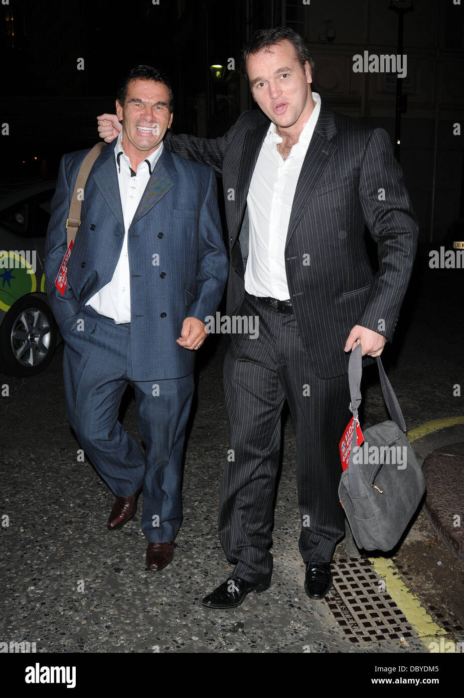 Paddy Doherty and Guest leaving the TV choice awards London, England ...