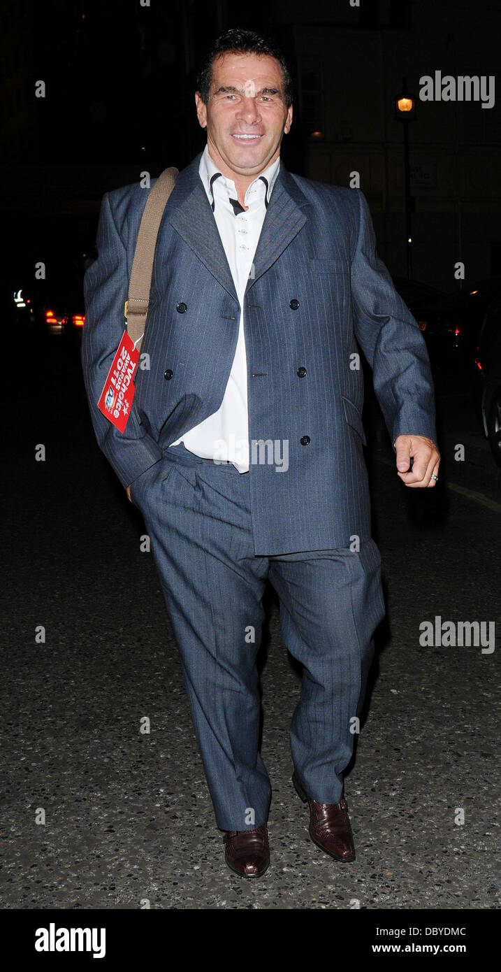 Paddy Doherty leaving the TV choice awards London, England - 13.09.11 ...