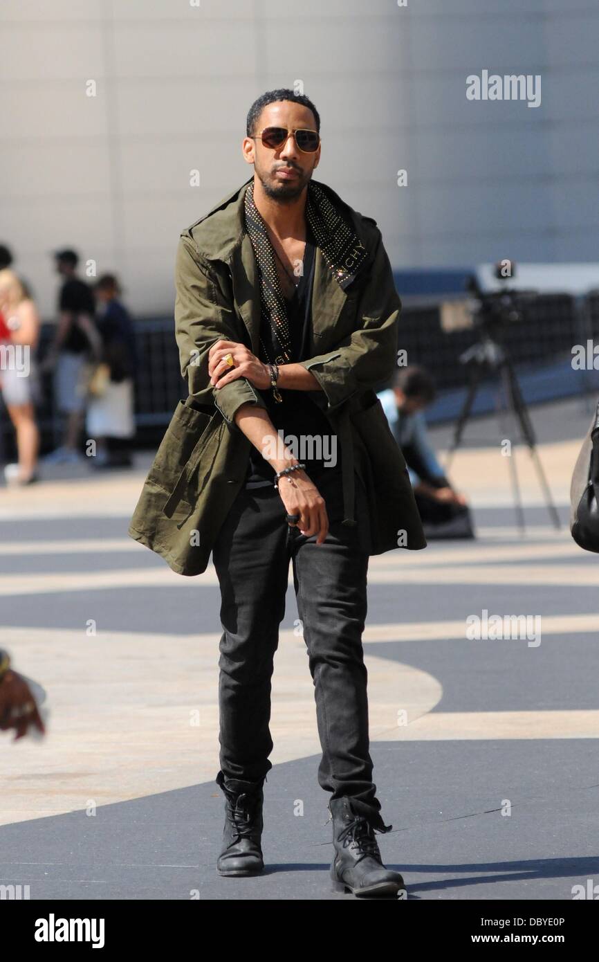 Ryan Leslie New York Mercedes-Benz Fashion Week Spring 2012 - Celebrity ...