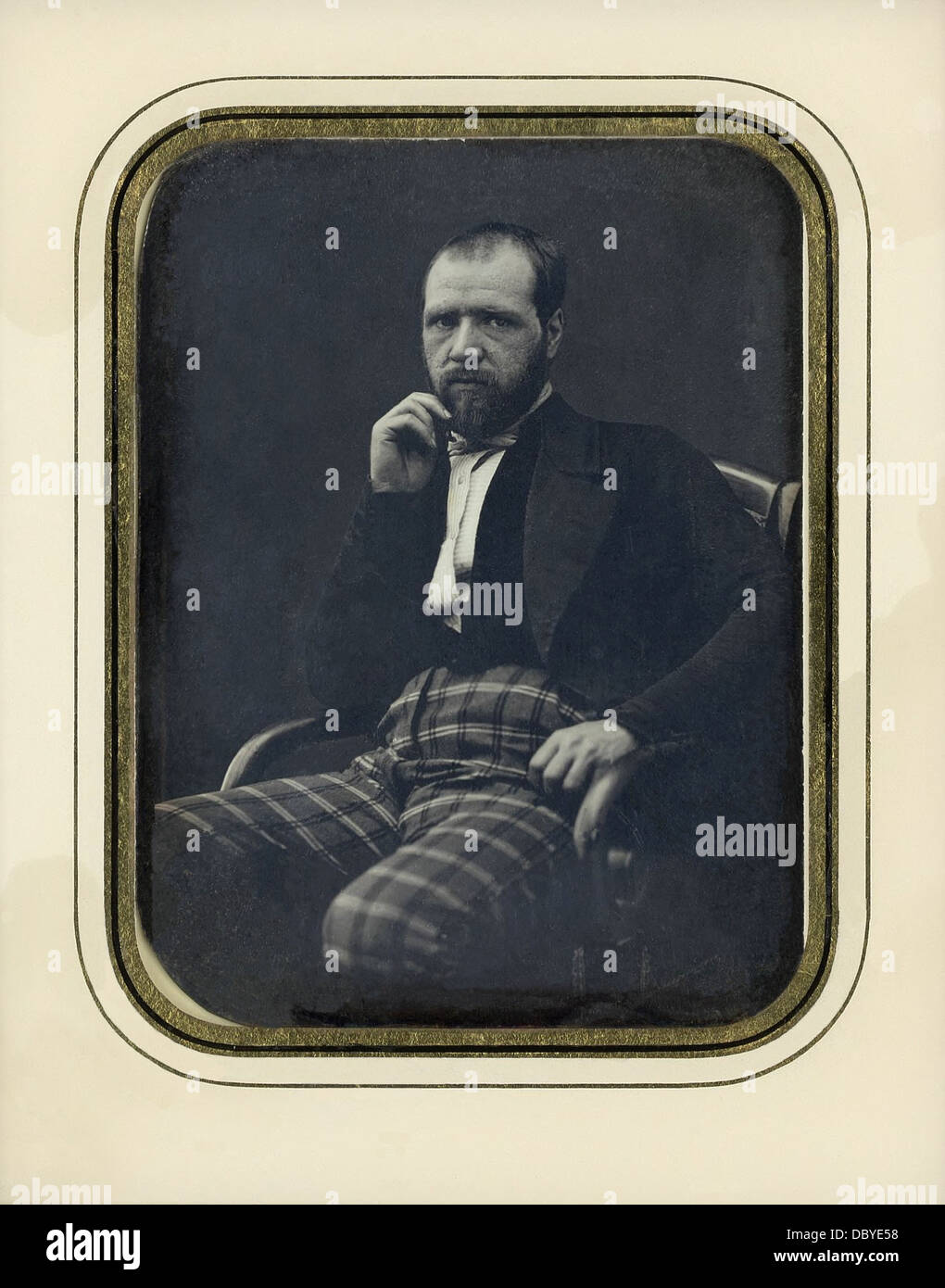 Alphonse Poitevin (1819 - 1882), french photographer. Selfportrait ...