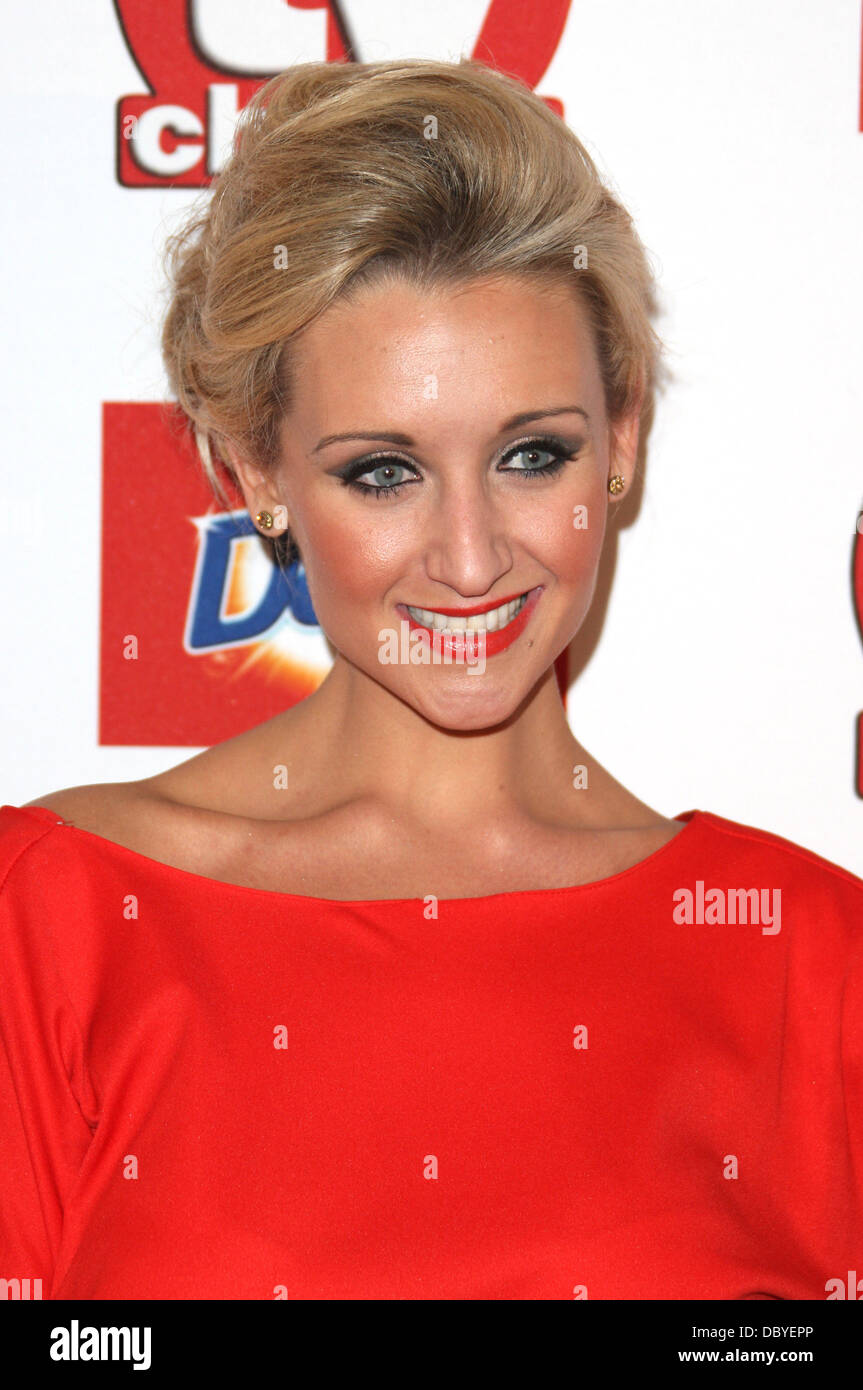 Catherine Tyldesley Tvchoice Awards 2011 Held At The Savoy Hotel London