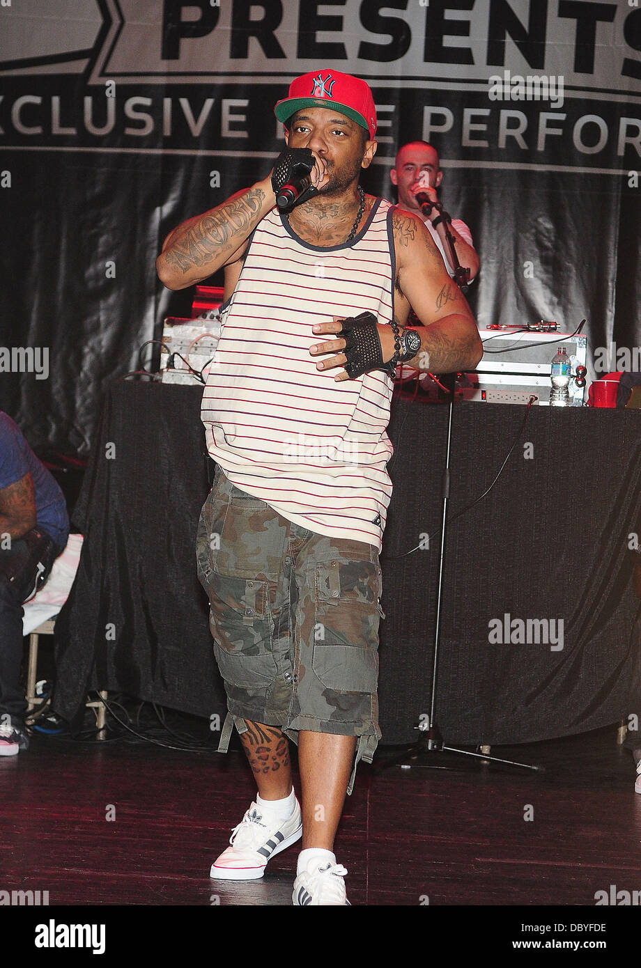 Prodigy real name Albert Johnson of Hip Hop duo Mobb Deep performs ...