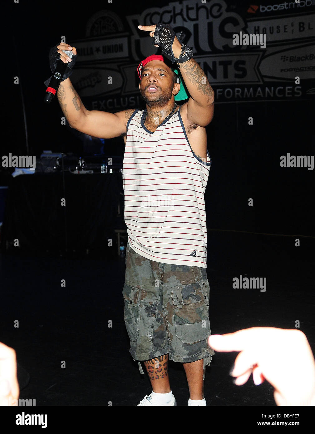 Prodigy real name Albert Johnson of Hip Hop duo Mobb Deep performs ...