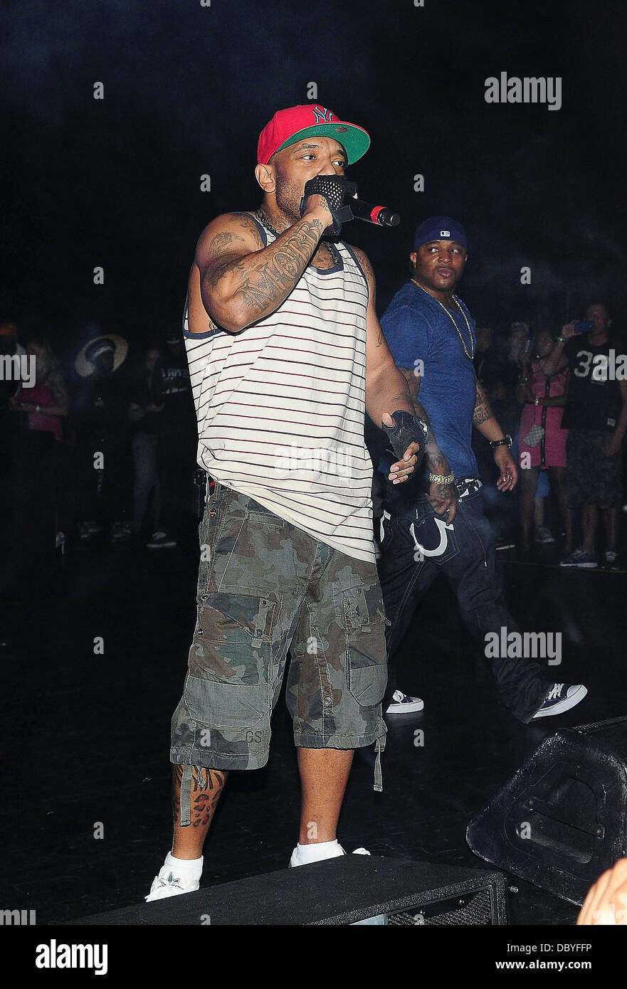 Prodigy real name Albert Johnson of Hip Hop duo Mobb Deep performs ...
