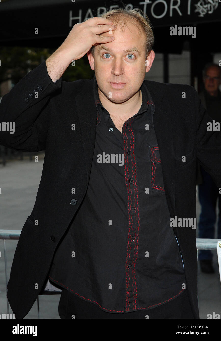 Tim Vine at the UK film premiere of 'Big Fat Gypsy Gangster' held at ...