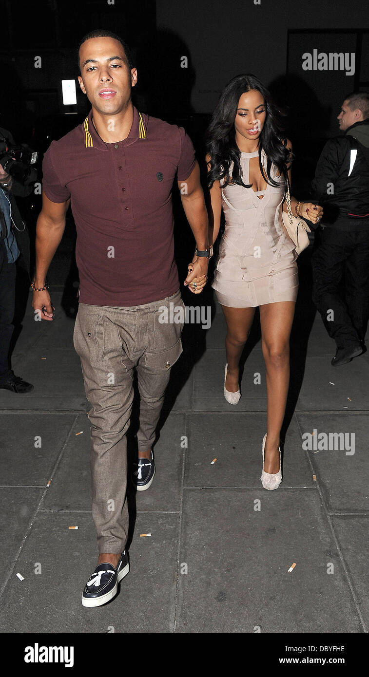 Marvin Humes of JLS and Rochelle Wiseman aka Rochelle Humes of The ...