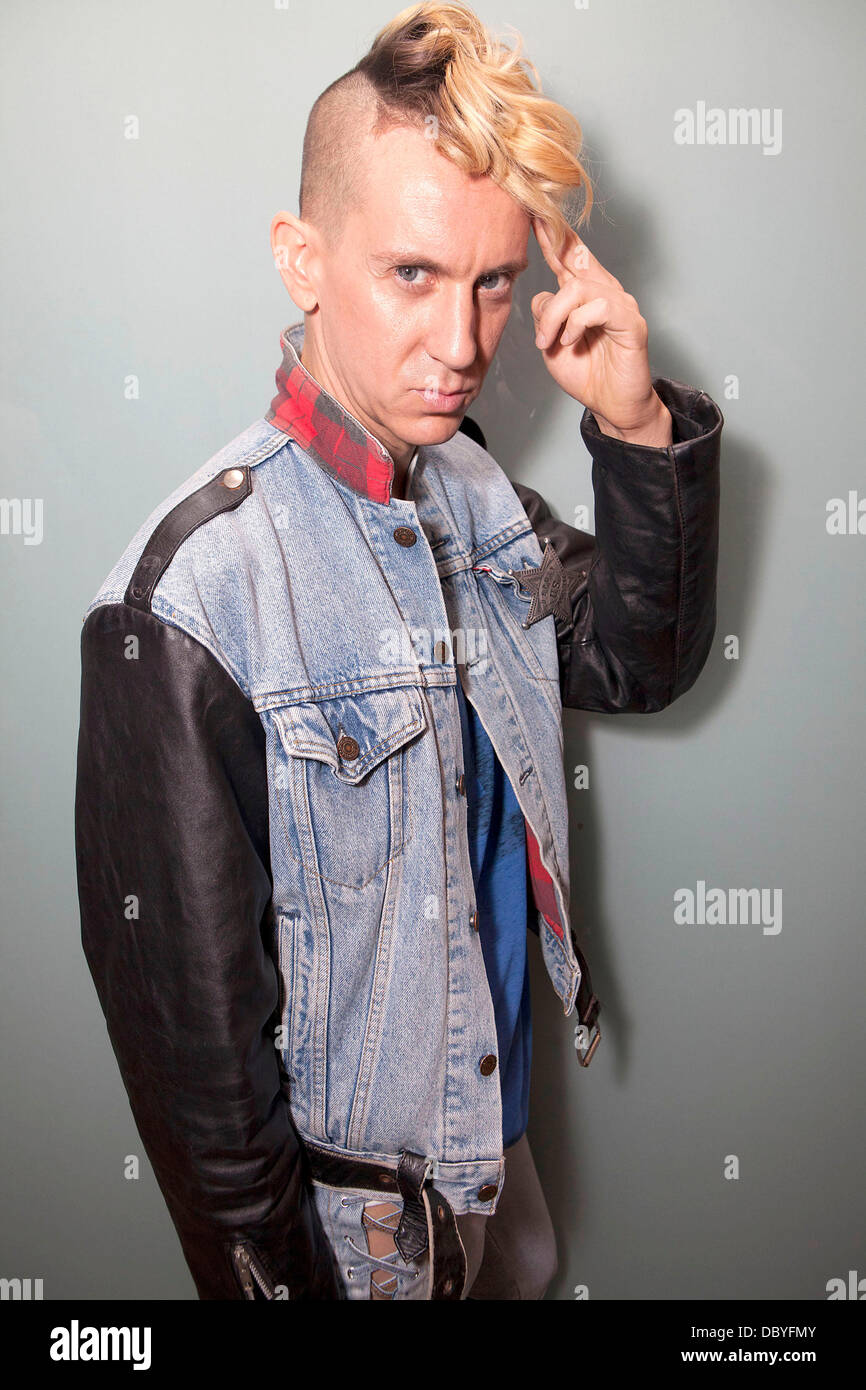 Jeremy Scott, at the New York Mercedes-Benz Fashion Week Spring 2012 ...