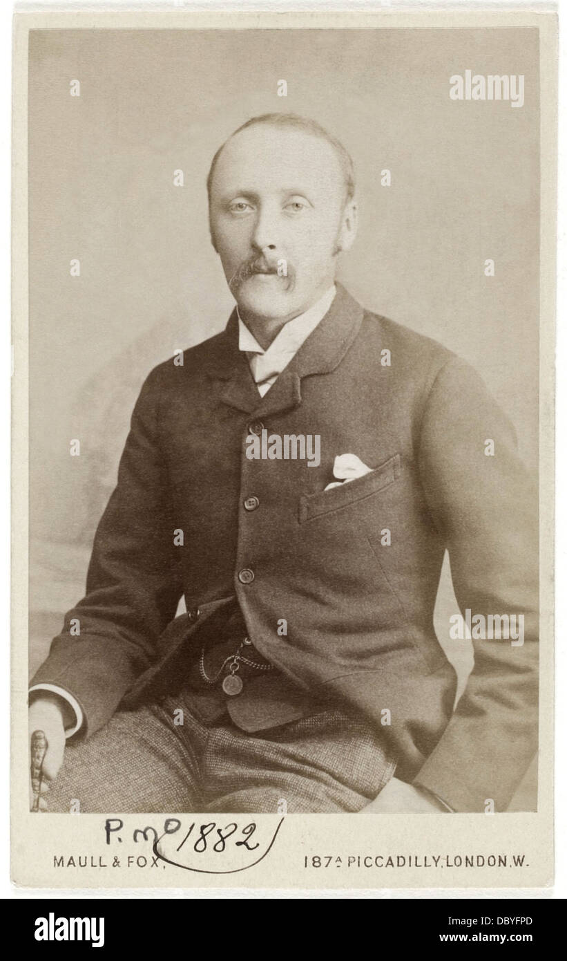 Sir Isaac Bayley Balfour (1853 - 1922), scottish botanist Stock Photo ...