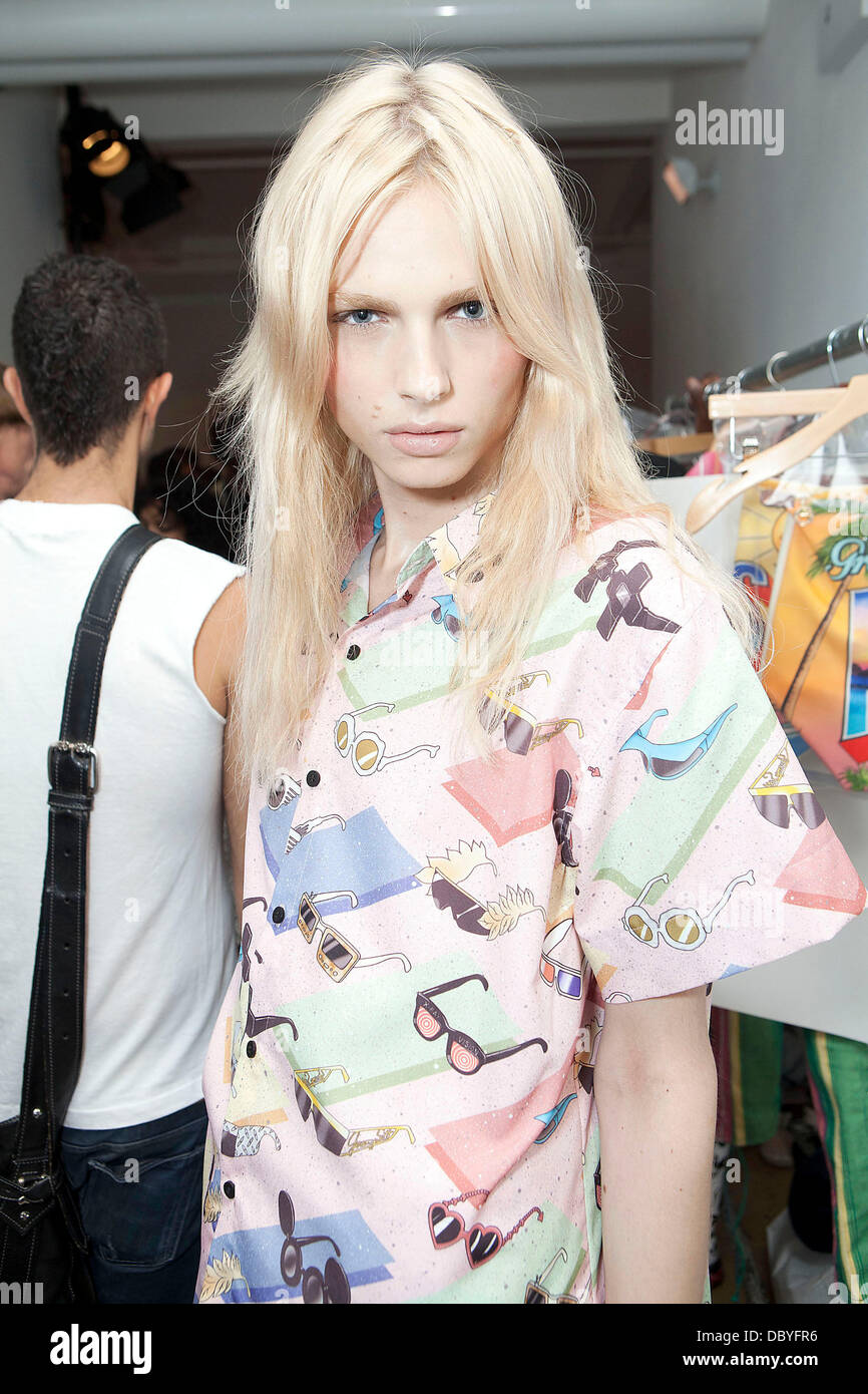 Andrej Pejic (androgynous model superstar), at the New York Mercedes ...