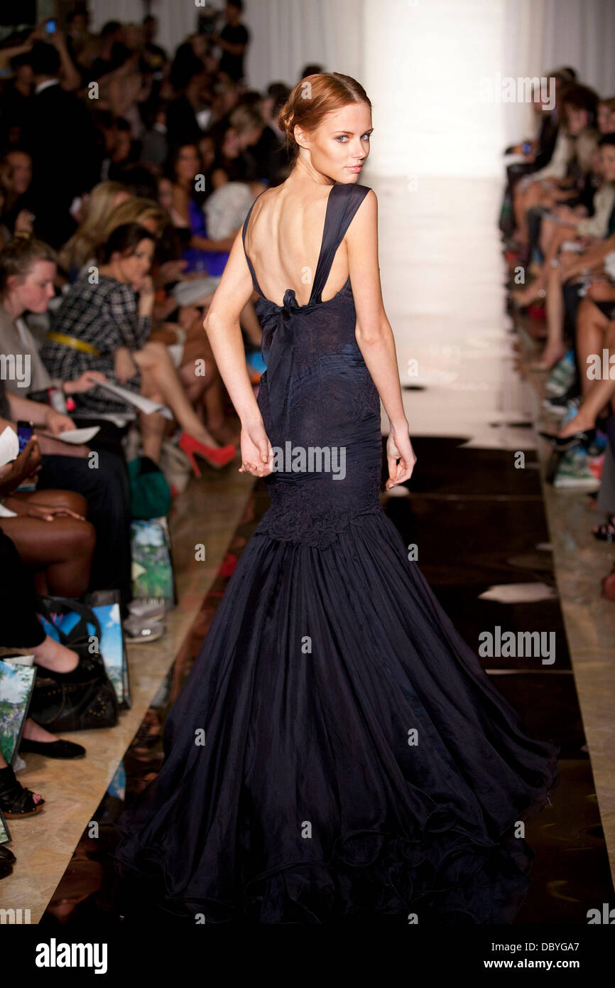Alyssa Campanella (Miss USA 2011) New York Mercedes-Benz Fashion Week ...
