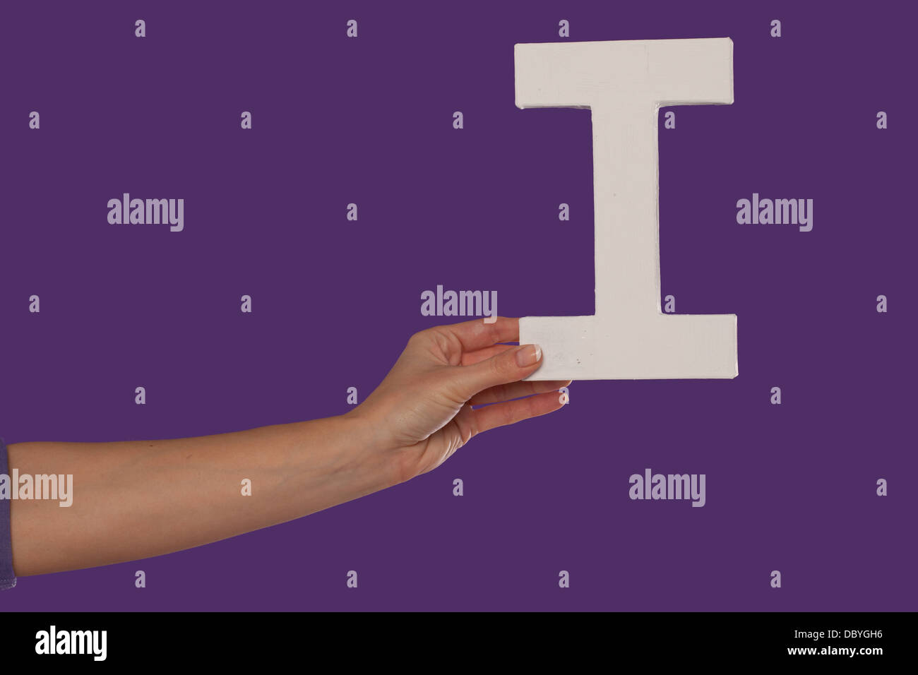 Hand holding letter from alphabet hi-res stock photography and images ...