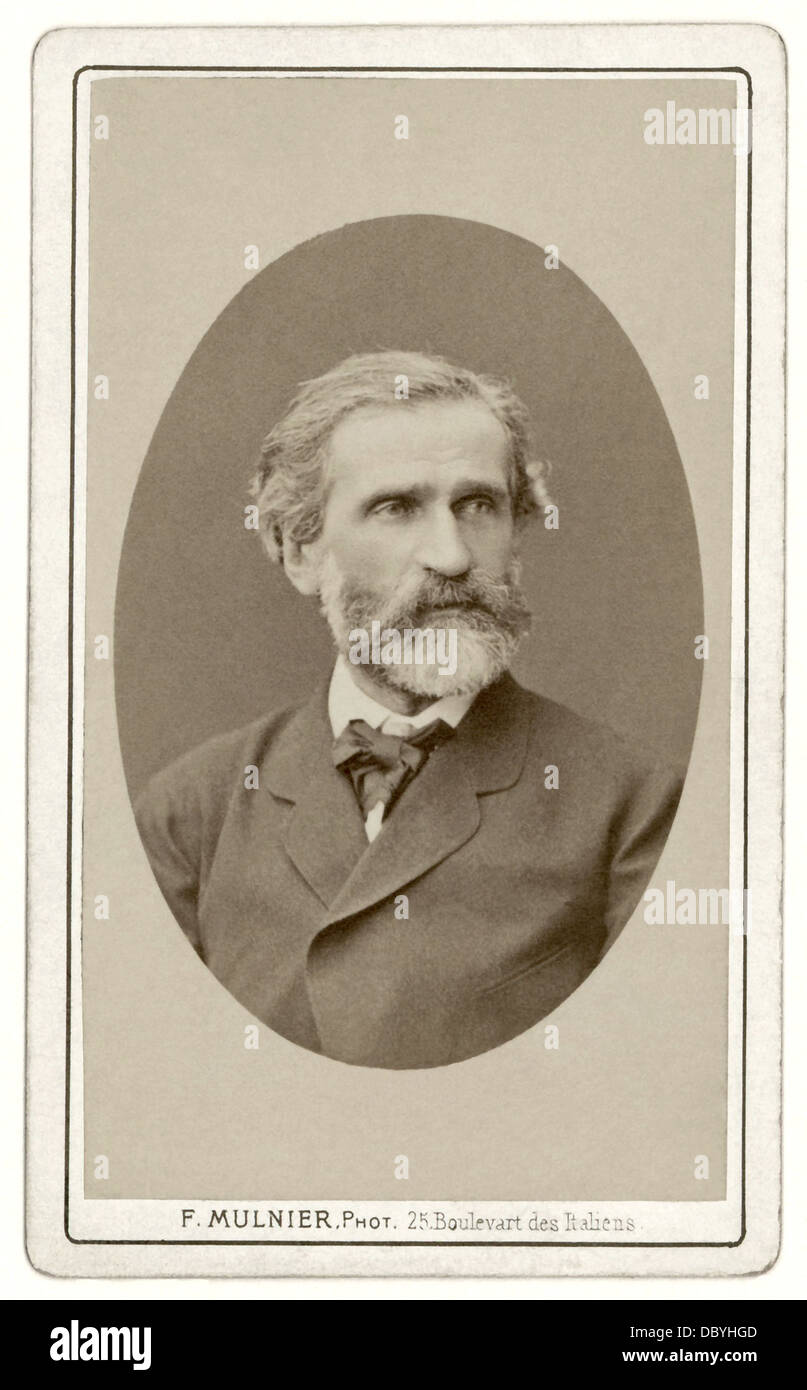 Giuseppe verdi 1813 1901 hi-res stock photography and images - Alamy