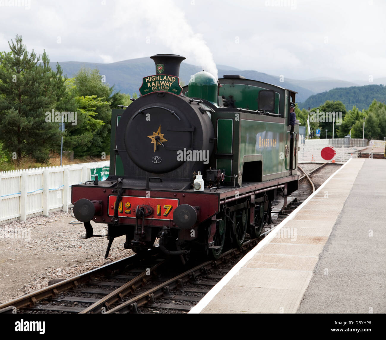 Aviemore steam train hi-res stock photography and images - Alamy