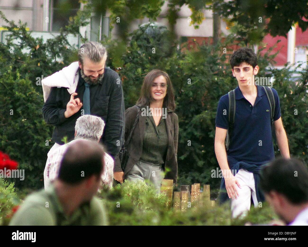 Penelope Cruz with Adnan Haskovic (R) Penelope Cruz on the set of her ...