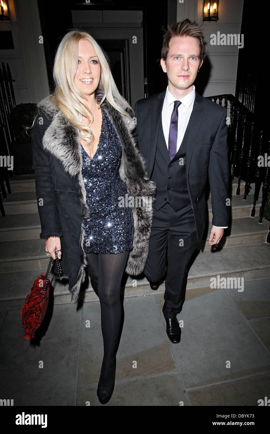 Sarah Bosnich leaving Spring Summer 2012 collection of 'Project D ...