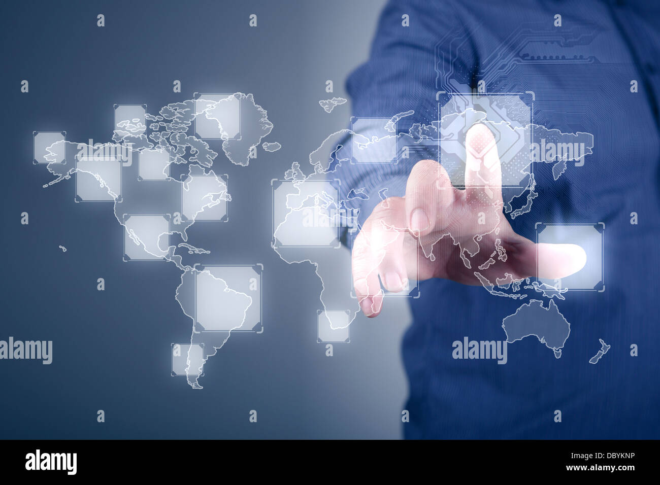 Internet concept of global technology Stock Photo - Alamy