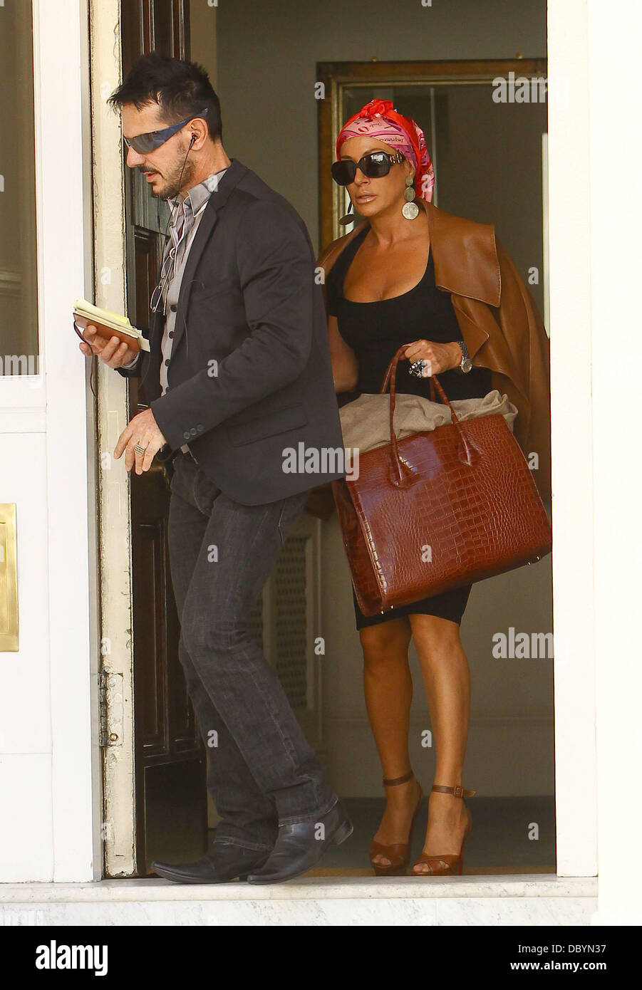 Nancy Dell'Olio from "Strictly Come Dancing" leaves home and heads of ...
