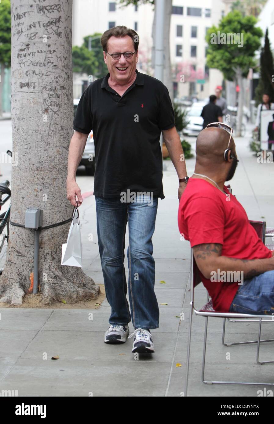 James Woods leaves Louis Licari in Beverly Hills Los Angeles ...