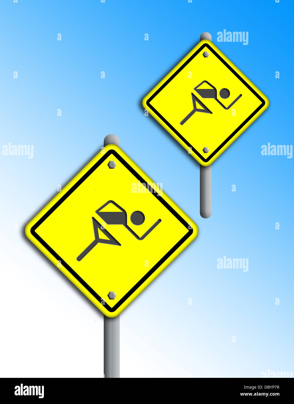 Running icon in traffic plate isolated on blue background Stock Photo ...